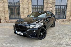 Melns BMW X6 2016 Rīga, ar dzinēja tilpumu 3.00 L un nobraukumu 247 tūkst. km par 22500 €, foto  vietnē AUTOMOTO.COM.LV