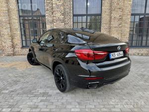 Melns BMW X6 2016 Rīga, ar dzinēja tilpumu 3.00 L un nobraukumu 247 tūkst. km par 22500 €, foto 4 vietnē AUTOMOTO.COM.LV