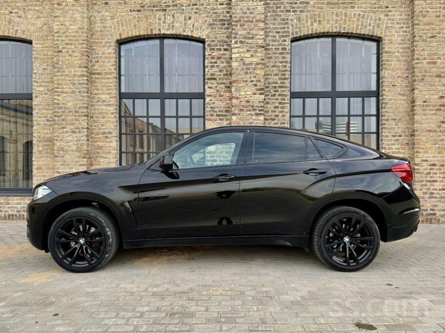 Melns BMW X6 2016 Rīga, ar dzinēja tilpumu 3.00 L un nobraukumu 247 tūkst. km par 22500 €, foto 6 vietnē AUTOMOTO.COM.LV