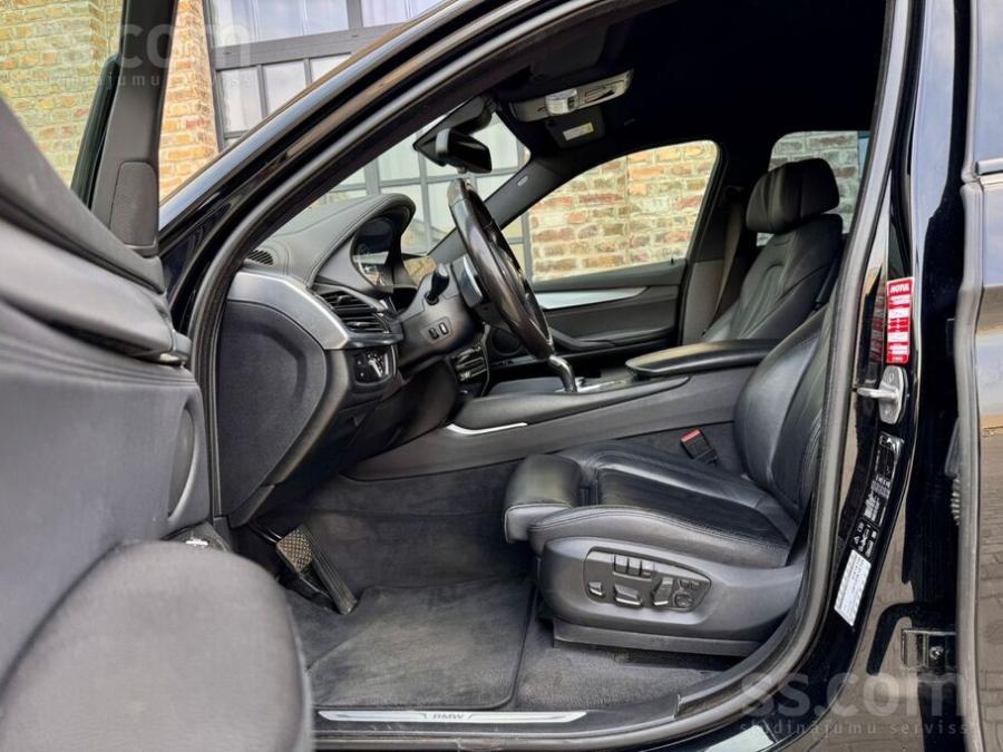 Melns BMW X6 2016 Rīga, ar dzinēja tilpumu 3.00 L un nobraukumu 247 tūkst. km par 22500 €, foto 11 vietnē AUTOMOTO.COM.LV