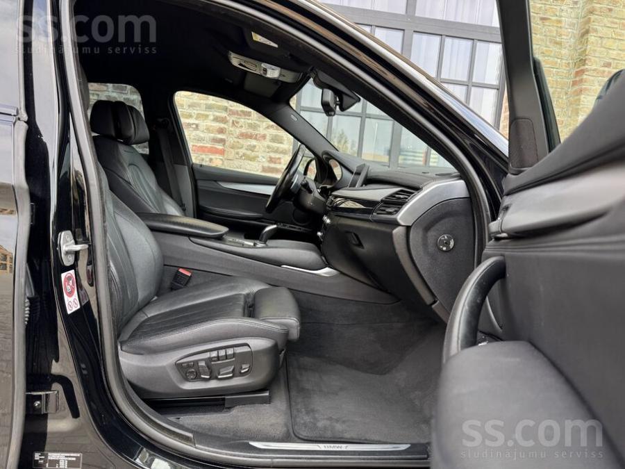 Melns BMW X6 2016 Rīga, ar dzinēja tilpumu 3.00 L un nobraukumu 247 tūkst. km par 22500 €, foto 13 vietnē AUTOMOTO.COM.LV