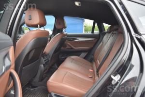 Black BMW X6 2016 in Riga, with an engine capacity of 3.00 L and mileage of 276 thousand km for 20900 €, photo 15 on AUTOMOTO.COM.LV