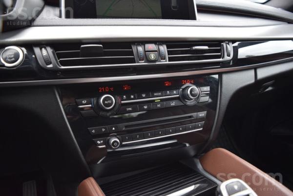 Melns BMW X6 2016 Rīga, ar dzinēja tilpumu 3.00 L un nobraukumu 276 tūkst. km par 20900 €, foto 6 vietnē AUTOMOTO.COM.LV
