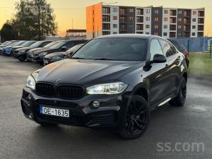 Черный БМВ Х6 2016 в Елгава, объемом двигателя 3.00 л и пробегом 0 тыс. км за 25750 €, фото 3 на AUTOMOTO.COM.LV
