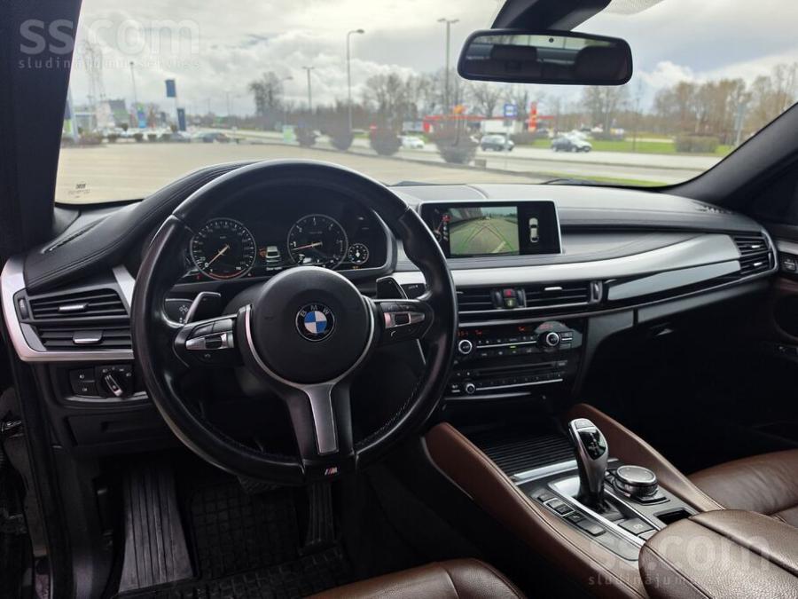 Melns BMW X6 2016 Rīga, ar dzinēja tilpumu 3.00 L un nobraukumu 275 tūkst. km par 22900 €, foto 6 vietnē AUTOMOTO.COM.LV