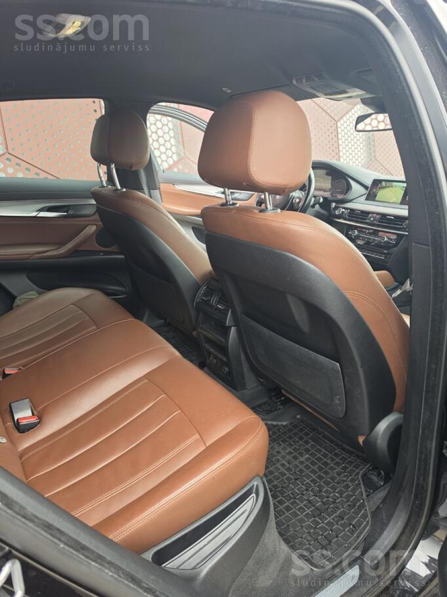 Melns BMW X6 2016 Rīga, ar dzinēja tilpumu 3.00 L un nobraukumu 275 tūkst. km par 22900 €, foto 10 vietnē AUTOMOTO.COM.LV