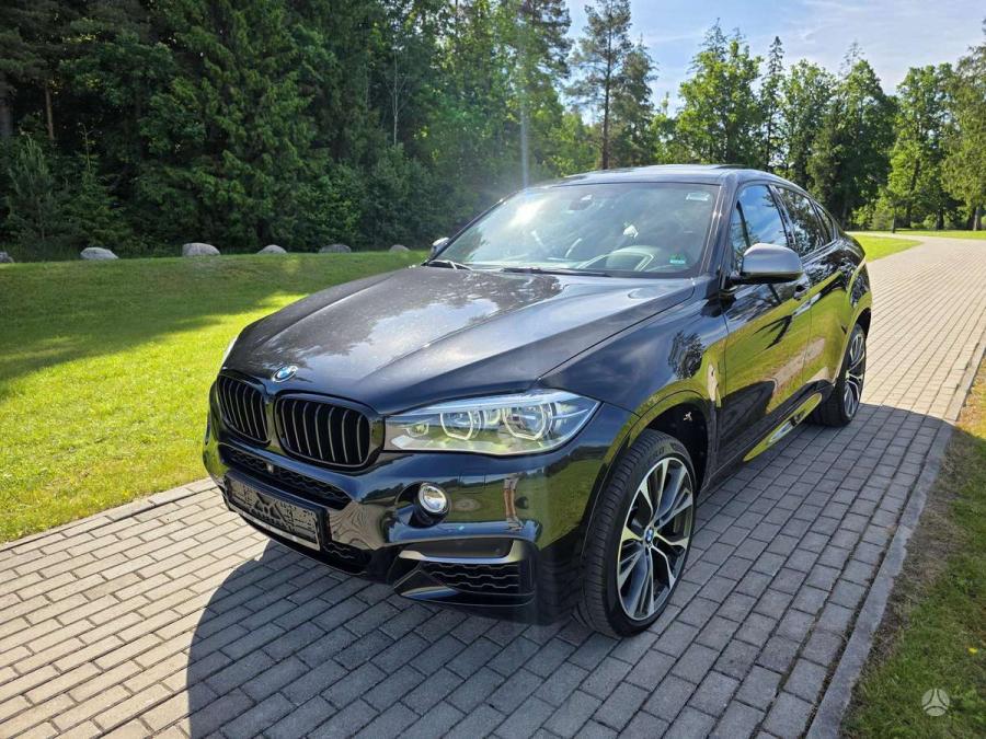 Black BMW X6 2016 in Telschi, with an engine capacity of 2.99 L and mileage of 260 thousand km for 24500 €, photo 1 on AUTOMOTO.COM.LV