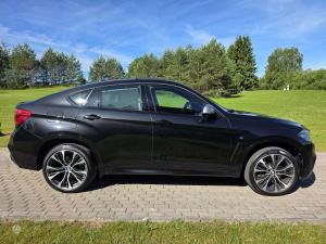 Black BMW X6 2016 in Telschi, with an engine capacity of 2.99 L and mileage of 260 thousand km for 24500 €, photo 15 on AUTOMOTO.COM.LV