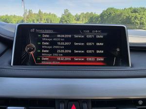 Black BMW X6 2016 in Telschi, with an engine capacity of 2.99 L and mileage of 260 thousand km for 24500 €, photo 54 on AUTOMOTO.COM.LV