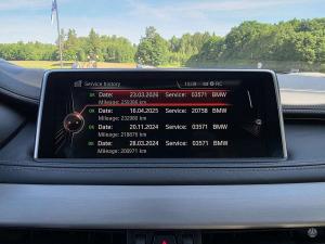 Black BMW X6 2016 in Telschi, with an engine capacity of 2.99 L and mileage of 260 thousand km for 24500 €, photo 58 on AUTOMOTO.COM.LV