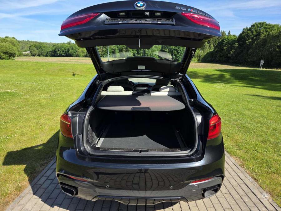 Black BMW X6 2016 in Telschi, with an engine capacity of 2.99 L and mileage of 260 thousand km for 24500 €, photo 60 on AUTOMOTO.COM.LV