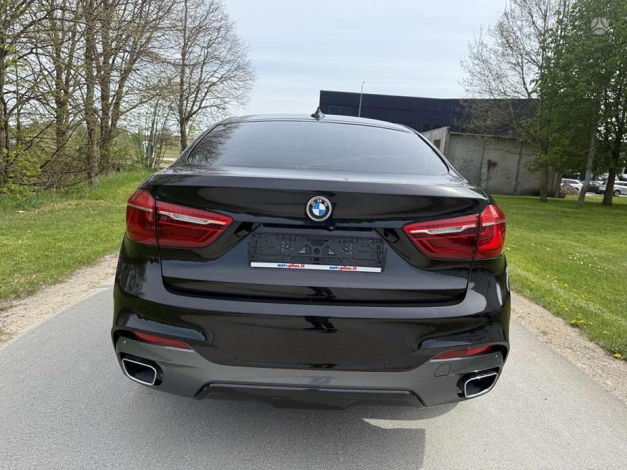 Melns BMW X6 2016 Šauļi, ar dzinēja tilpumu 2.99 L un nobraukumu 224 tūkst. km par 21900 €, foto 9 vietnē AUTOMOTO.COM.LV