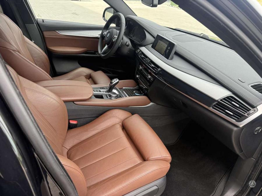 Melns BMW X6 2016 Šauļi, ar dzinēja tilpumu 2.99 L un nobraukumu 224 tūkst. km par 21900 €, foto 10 vietnē AUTOMOTO.COM.LV