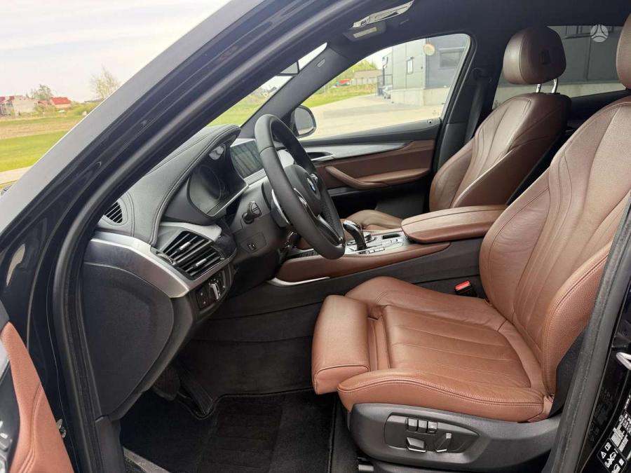 Melns BMW X6 2016 Šauļi, ar dzinēja tilpumu 2.99 L un nobraukumu 224 tūkst. km par 21900 €, foto 15 vietnē AUTOMOTO.COM.LV