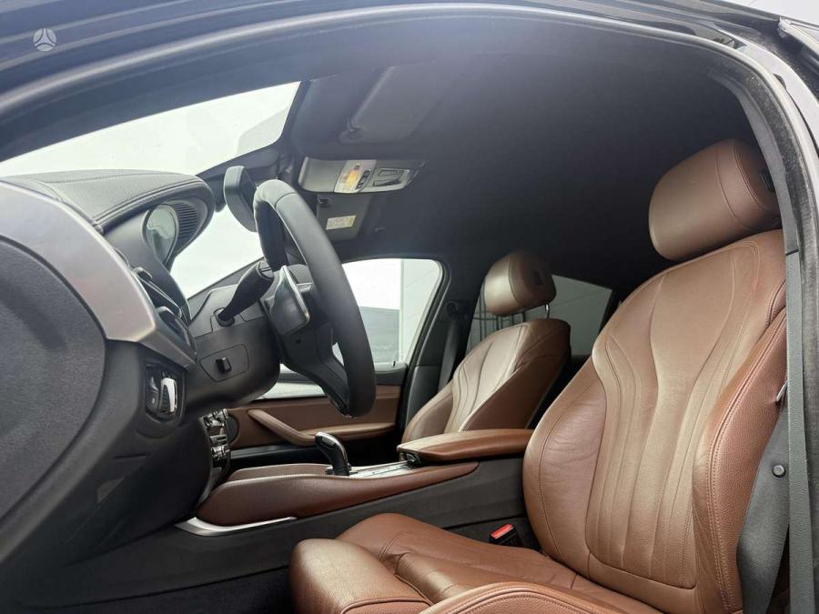 Melns BMW X6 2016 Šauļi, ar dzinēja tilpumu 2.99 L un nobraukumu 224 tūkst. km par 21900 €, foto 17 vietnē AUTOMOTO.COM.LV