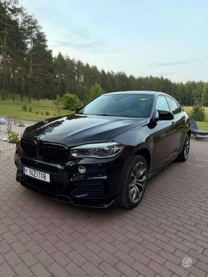 Melns BMW X6 2016 Viļņa, ar dzinēja tilpumu 4.40 L un nobraukumu 181 tūkst. km par 28000 €, foto  vietnē AUTOMOTO.COM.LV