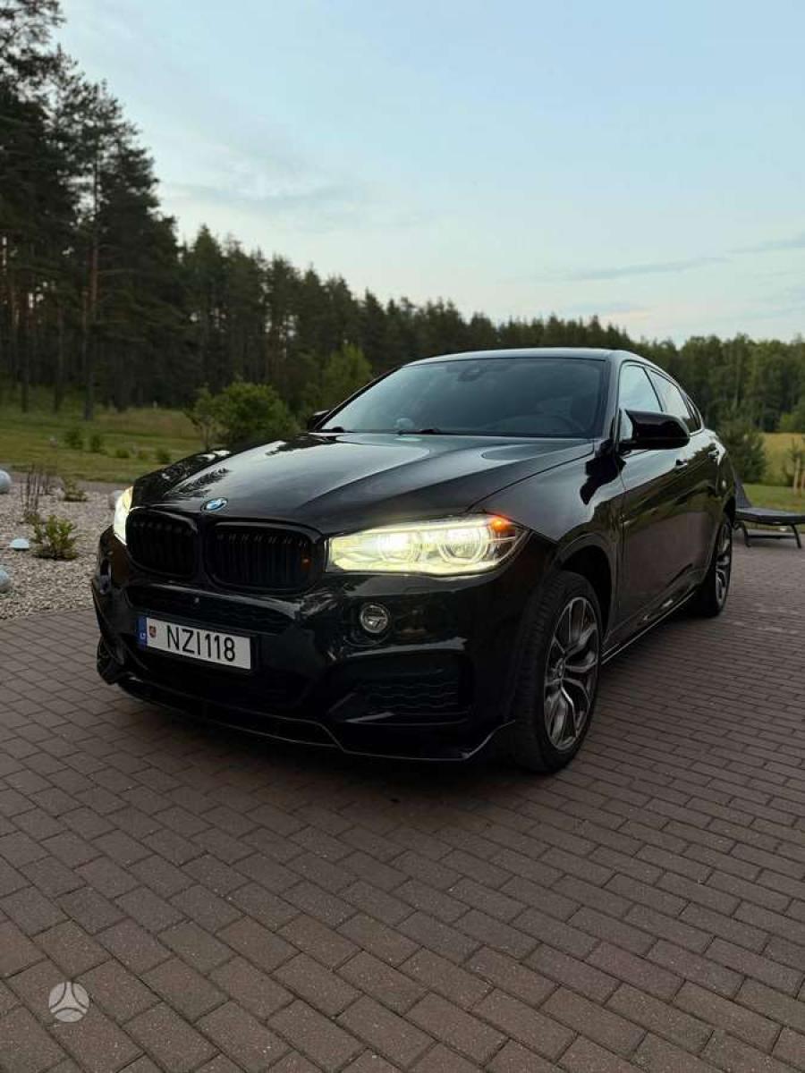 Melns BMW X6 2016 Viļņa, ar dzinēja tilpumu 4.40 L un nobraukumu 181 tūkst. km par 28000 €, foto 3 vietnē AUTOMOTO.COM.LV