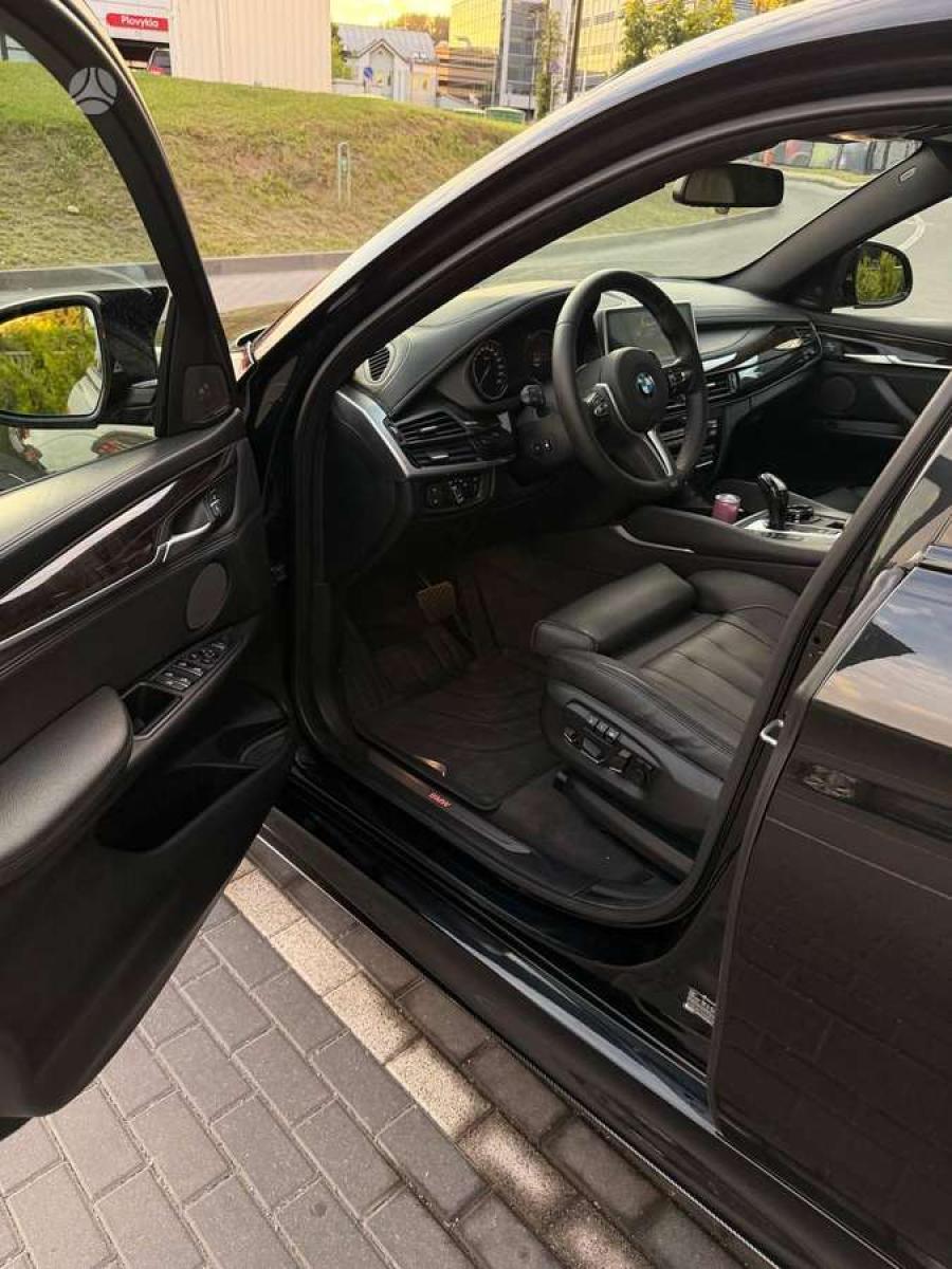 Melns BMW X6 2016 Viļņa, ar dzinēja tilpumu 4.40 L un nobraukumu 181 tūkst. km par 28000 €, foto 8 vietnē AUTOMOTO.COM.LV