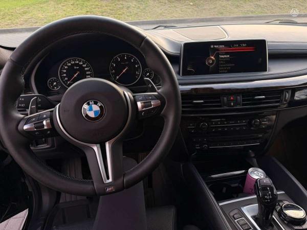 Black BMW X6 2016 in Vilnius, with an engine capacity of 4.40 L and mileage of 181 thousand km for 28000 €, photo 8 on AUTOMOTO.COM.LV