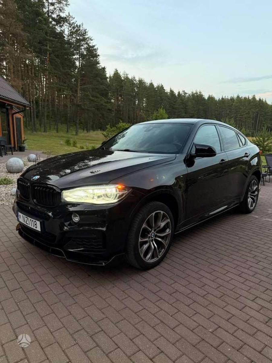 Melns BMW X6 2016 Viļņa, ar dzinēja tilpumu 4.40 L un nobraukumu 181 tūkst. km par 28000 €, foto 16 vietnē AUTOMOTO.COM.LV