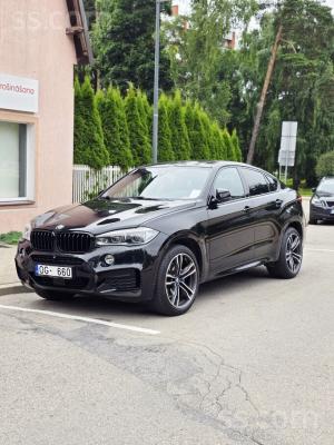 Black BMW X6 2016 in Ogre, with an engine capacity of 3.00 L and mileage of 221 thousand km for 28000 €, photo  on AUTOMOTO.COM.LV