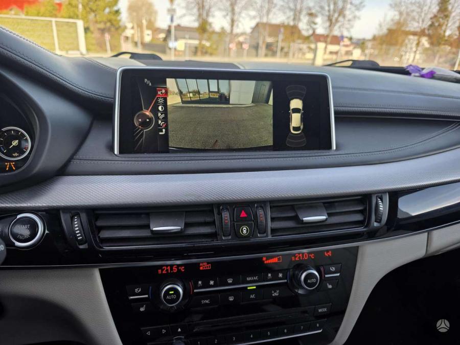 Black BMW X6 2016 in Kretinga, with an engine capacity of 2.99 L and mileage of 273 thousand km for 20999 €, photo 16 on AUTOMOTO.COM.LV