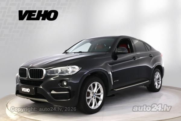 Black BMW X6 2016 in Tallinn, with an engine capacity of 3.00 L and mileage of 102 thousand km for 24900 €, photo 1 on AUTOMOTO.COM.LV