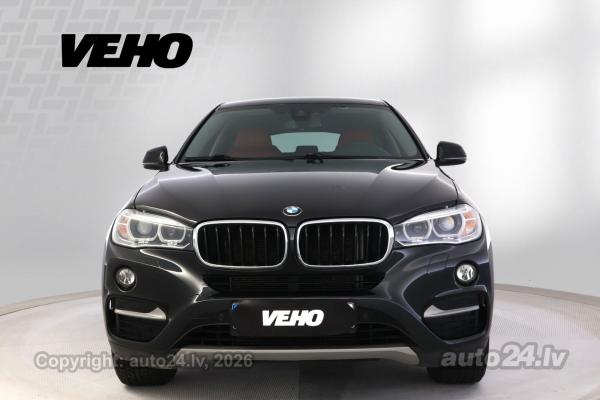 Black BMW X6 2016 in Tallinn, with an engine capacity of 3.00 L and mileage of 102 thousand km for 24900 €, photo 7 on AUTOMOTO.COM.LV