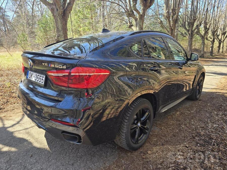 Melns BMW X6 2016 Liepāja, ar dzinēja tilpumu 3.00 L un nobraukumu 179 tūkst. km par 22500 €, foto 5 vietnē AUTOMOTO.COM.LV