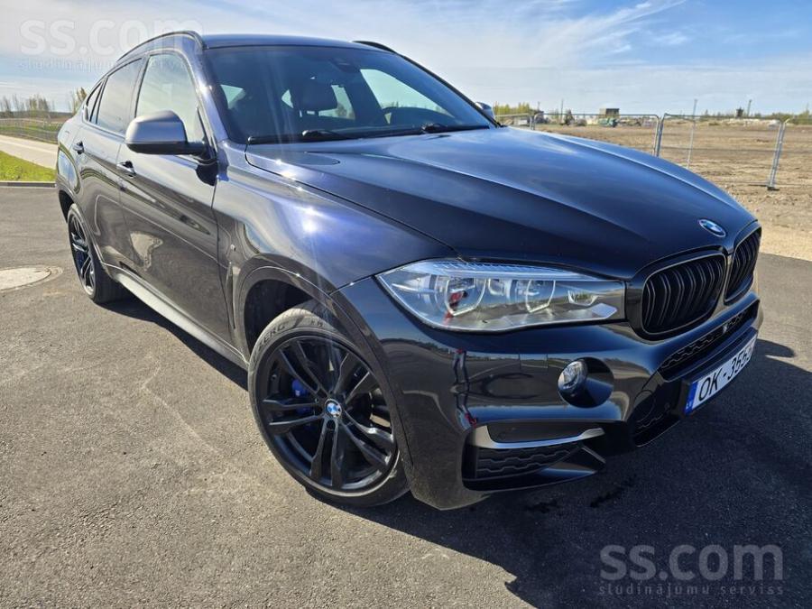 Melns BMW X6 2016 Liepāja, ar dzinēja tilpumu 3.00 L un nobraukumu 179 tūkst. km par 22500 €, foto 12 vietnē AUTOMOTO.COM.LV
