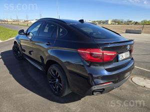 Melns BMW X6 2016 Liepāja, ar dzinēja tilpumu 3.00 L un nobraukumu 179 tūkst. km par 22500 €, foto 14 vietnē AUTOMOTO.COM.LV