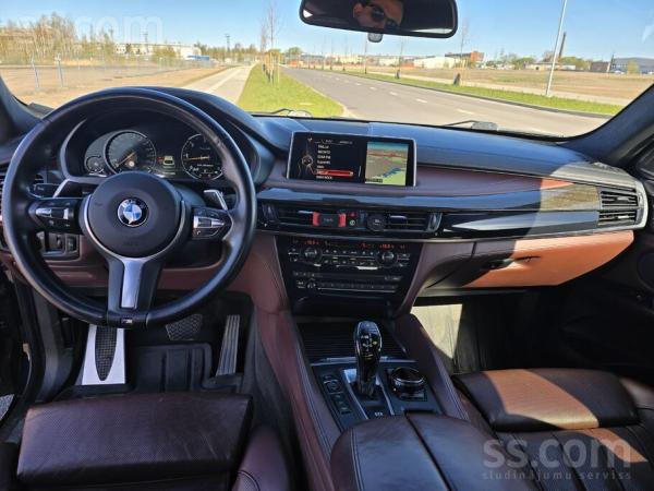 Melns BMW X6 2016 Liepāja, ar dzinēja tilpumu 3.00 L un nobraukumu 179 tūkst. km par 22500 €, foto 7 vietnē AUTOMOTO.COM.LV