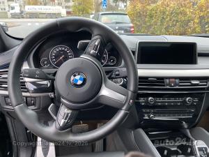 Black BMW X6 2016 in Tallinn, with an engine capacity of 3.00 L and mileage of 109 thousand km for 28000 €, photo 11 on AUTOMOTO.COM.LV