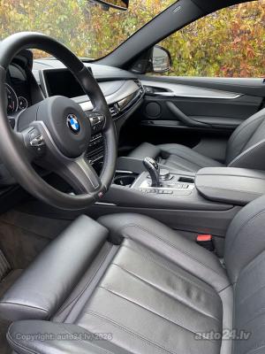 Black BMW X6 2016 in Tallinn, with an engine capacity of 3.00 L and mileage of 109 thousand km for 28000 €, photo 14 on AUTOMOTO.COM.LV