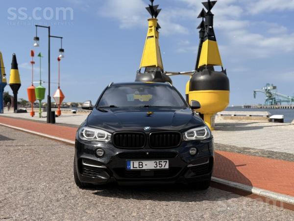 Melns BMW X6 2016 Ventspils, ar dzinēja tilpumu 3.00 L un nobraukumu 250 tūkst. km par 23300 €, foto 2 vietnē AUTOMOTO.COM.LV