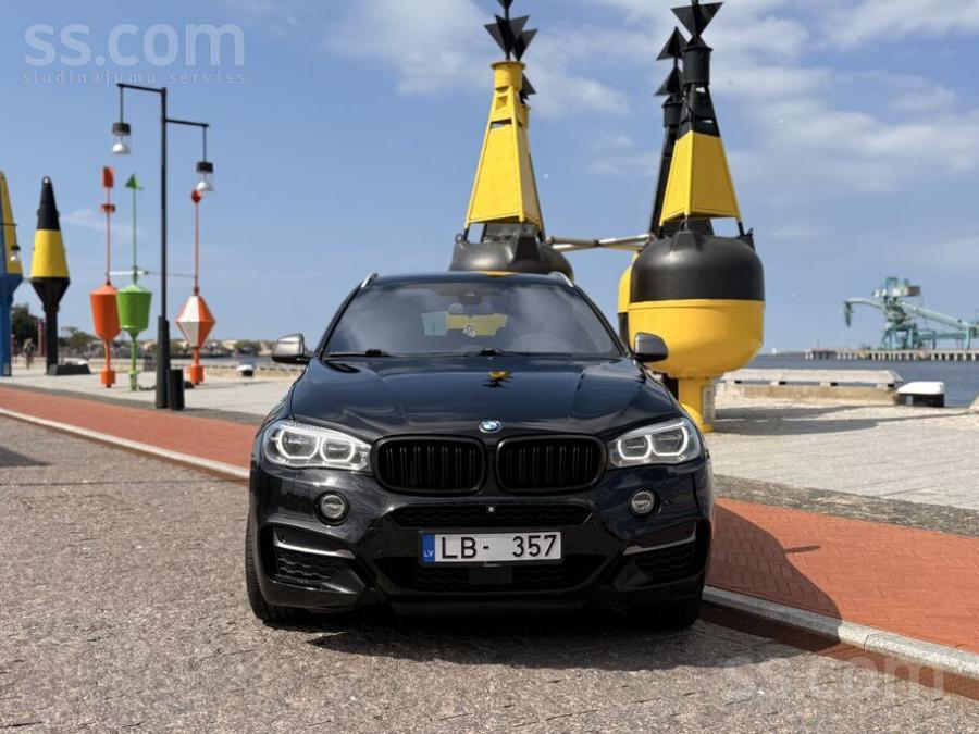Melns BMW X6 2016 Ventspils, ar dzinēja tilpumu 3.00 L un nobraukumu 250 tūkst. km par 23300 €, foto 3 vietnē AUTOMOTO.COM.LV