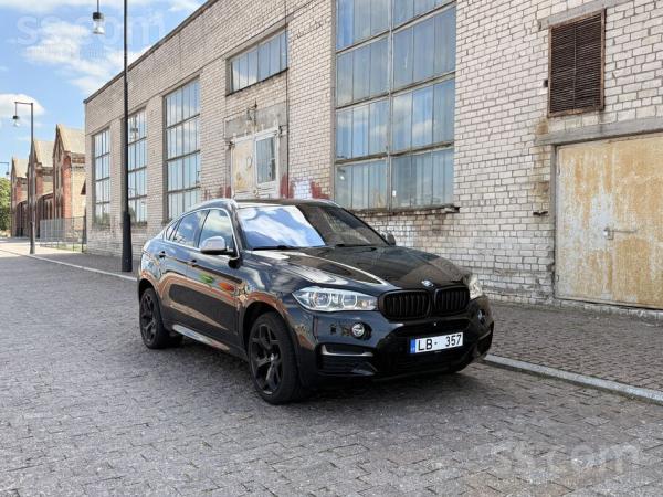 Melns BMW X6 2016 Ventspils, ar dzinēja tilpumu 3.00 L un nobraukumu 250 tūkst. km par 23300 €, foto 7 vietnē AUTOMOTO.COM.LV