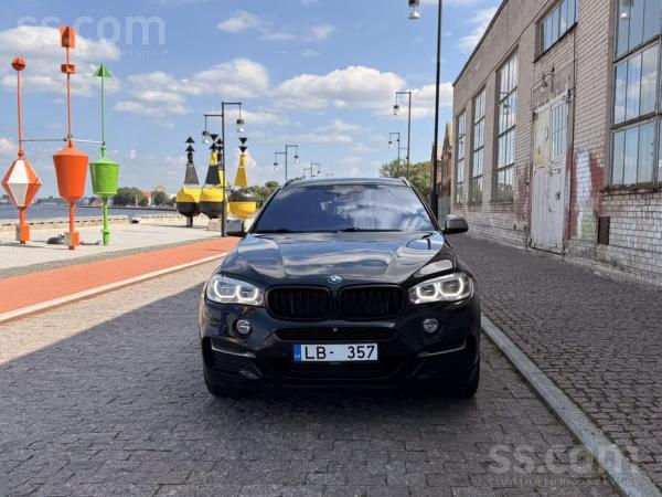 Melns BMW X6 2016 Ventspils, ar dzinēja tilpumu 3.00 L un nobraukumu 250 tūkst. km par 23300 €, foto 8 vietnē AUTOMOTO.COM.LV