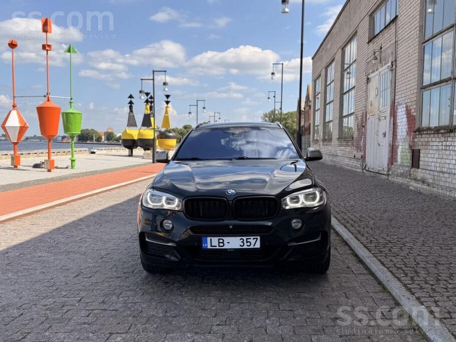 Melns BMW X6 2016 Ventspils, ar dzinēja tilpumu 3.00 L un nobraukumu 250 tūkst. km par 23300 €, foto 9 vietnē AUTOMOTO.COM.LV