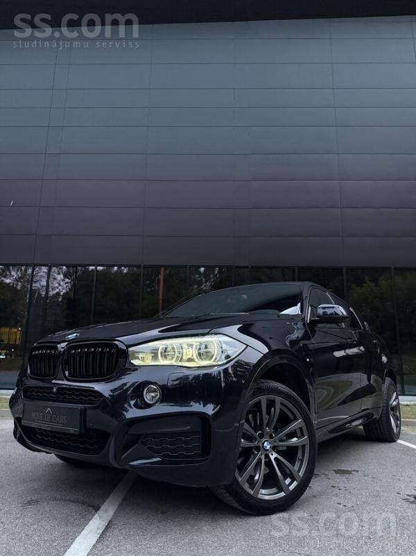 Melns BMW X6 2016 Rīga, ar dzinēja tilpumu 3.00 L un nobraukumu 293 tūkst. km par 21900 €, foto 1 vietnē AUTOMOTO.COM.LV