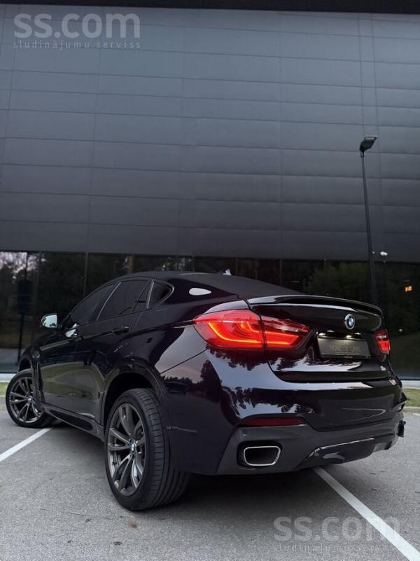 Melns BMW X6 2016 Rīga, ar dzinēja tilpumu 3.00 L un nobraukumu 293 tūkst. km par 21900 €, foto 3 vietnē AUTOMOTO.COM.LV