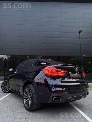 Melns BMW X6 2016 Rīga, ar dzinēja tilpumu 3.00 L un nobraukumu 293 tūkst. km par 21900 €, foto 4 vietnē AUTOMOTO.COM.LV
