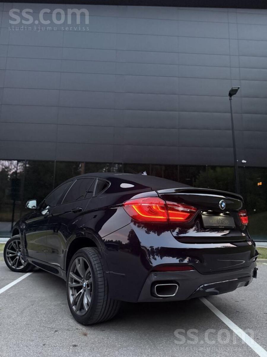 Melns BMW X6 2016 Rīga, ar dzinēja tilpumu 3.00 L un nobraukumu 293 tūkst. km par 21900 €, foto 4 vietnē AUTOMOTO.COM.LV