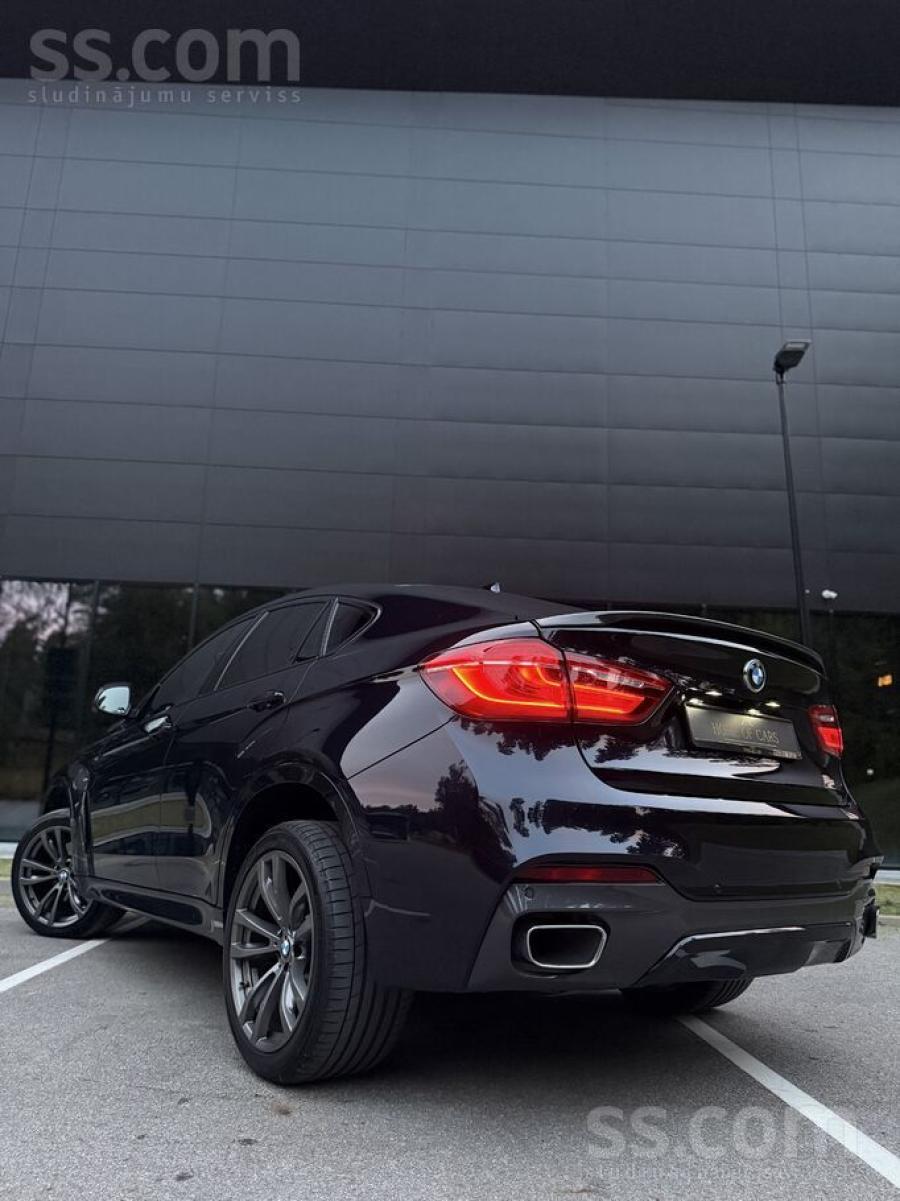 Melns BMW X6 2016 Rīga, ar dzinēja tilpumu 3.00 L un nobraukumu 293 tūkst. km par 21900 €, foto 5 vietnē AUTOMOTO.COM.LV