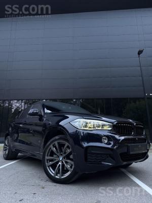 Melns BMW X6 2016 Rīga, ar dzinēja tilpumu 3.00 L un nobraukumu 293 tūkst. km par 21900 €, foto 6 vietnē AUTOMOTO.COM.LV