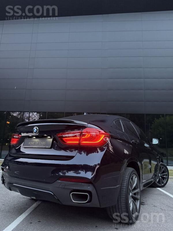 Melns BMW X6 2016 Rīga, ar dzinēja tilpumu 3.00 L un nobraukumu 293 tūkst. km par 21900 €, foto 7 vietnē AUTOMOTO.COM.LV