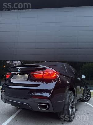 Melns BMW X6 2016 Rīga, ar dzinēja tilpumu 3.00 L un nobraukumu 293 tūkst. km par 21900 €, foto 8 vietnē AUTOMOTO.COM.LV