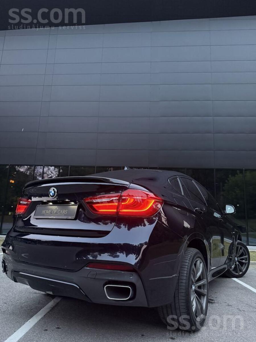 Melns BMW X6 2016 Rīga, ar dzinēja tilpumu 3.00 L un nobraukumu 293 tūkst. km par 21900 €, foto 8 vietnē AUTOMOTO.COM.LV