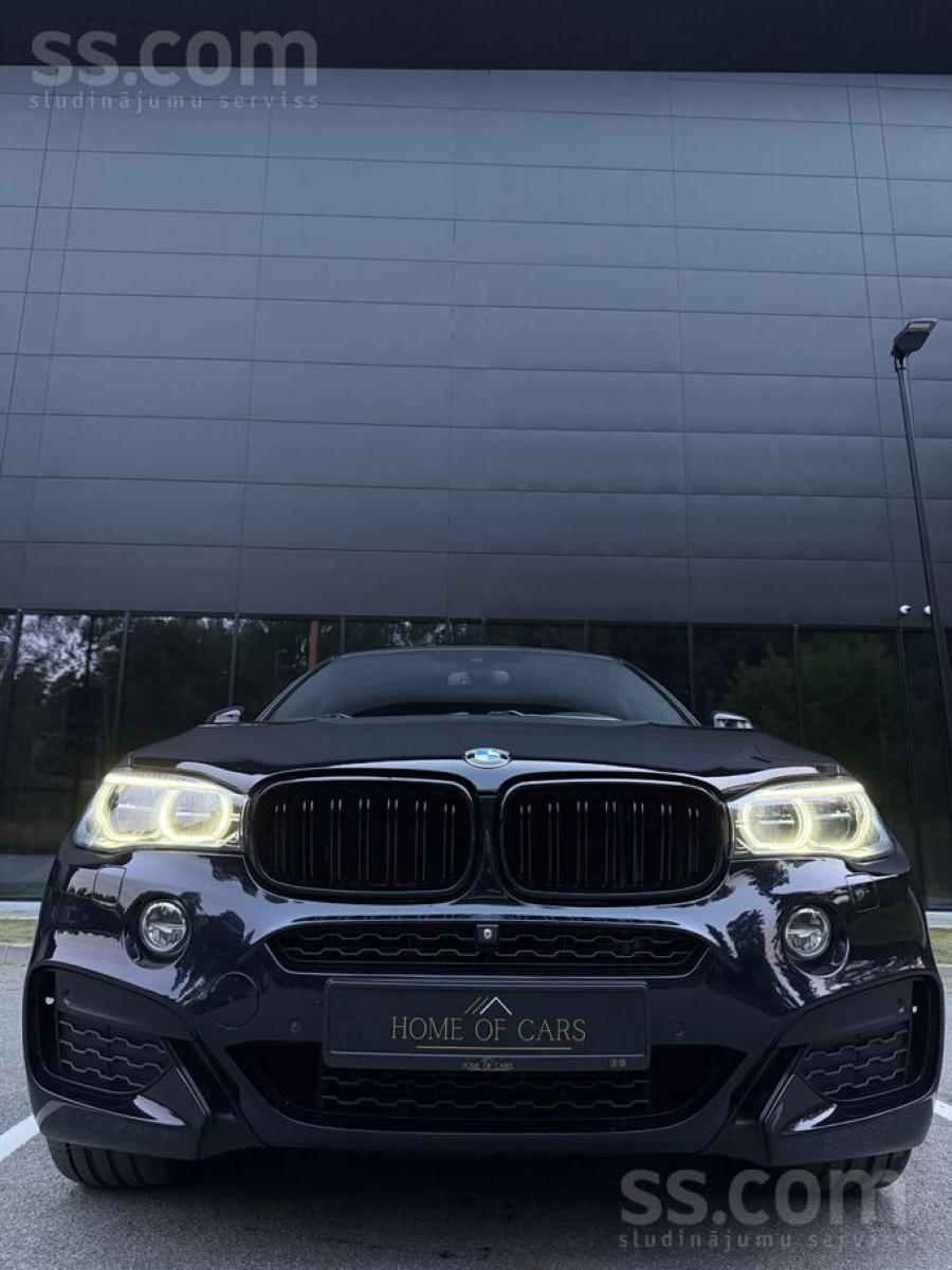 Melns BMW X6 2016 Rīga, ar dzinēja tilpumu 3.00 L un nobraukumu 293 tūkst. km par 21900 €, foto 10 vietnē AUTOMOTO.COM.LV