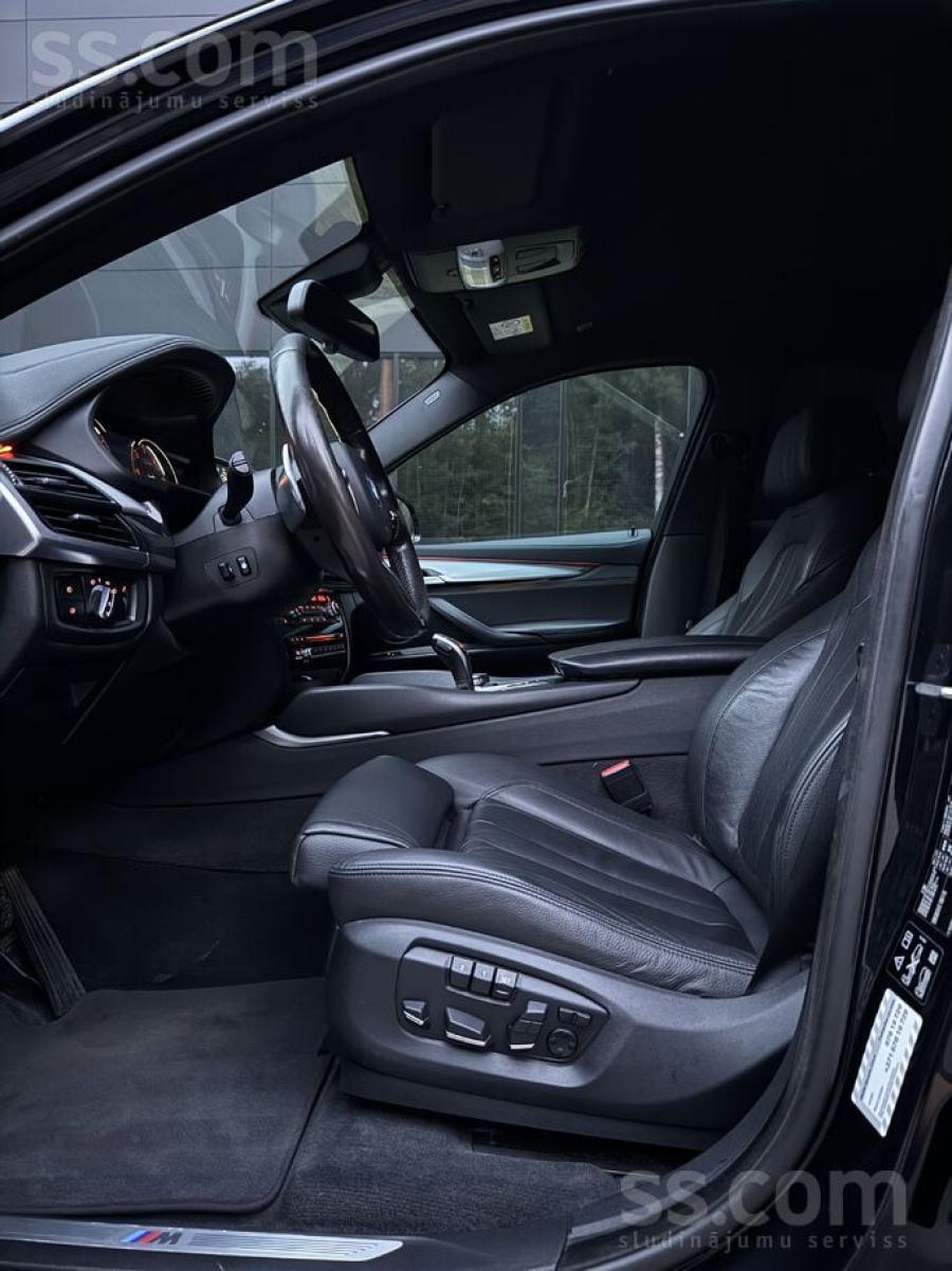 Melns BMW X6 2016 Rīga, ar dzinēja tilpumu 3.00 L un nobraukumu 293 tūkst. km par 21900 €, foto 22 vietnē AUTOMOTO.COM.LV
